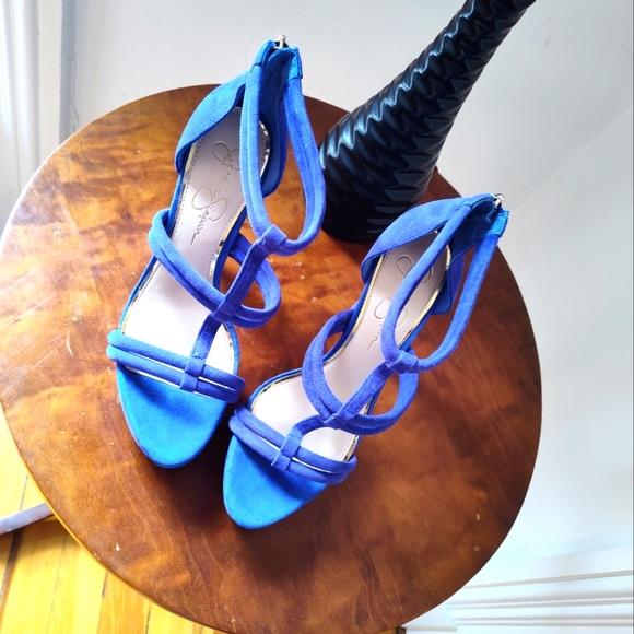 Jessica Simpson | Shoes | Jessica Simpson Solena Cobalt Blue Skyhigh ...